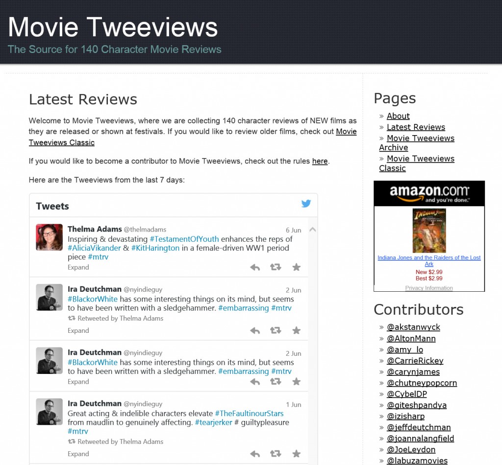 In Defense of Twitter Reviews – @nyindieguy